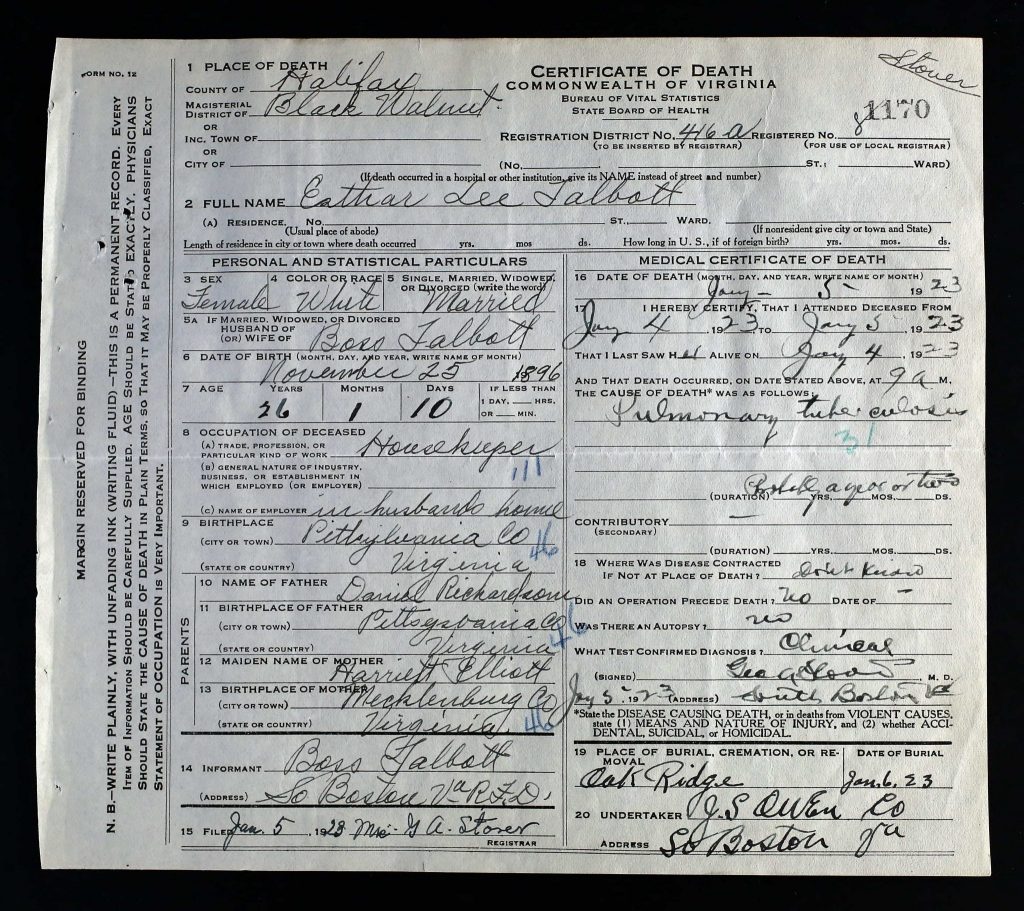 Death Certificates: What Do Those Numbers Mean? - Are You My Cousin?