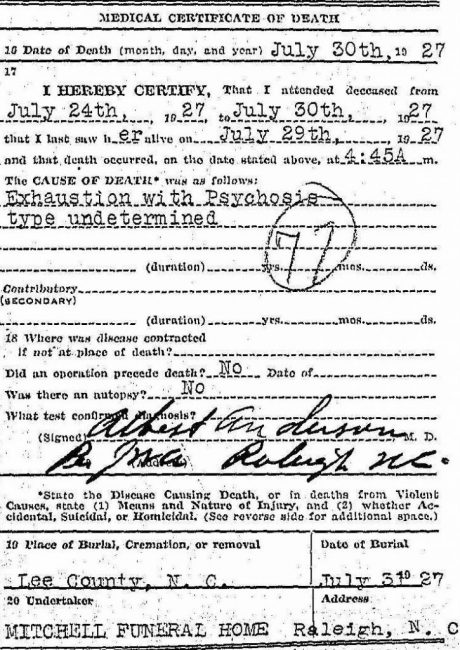 Death Certificates: What Do Those Numbers Mean? - Are You My Cousin?